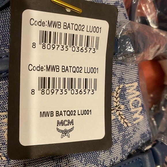 MCM | Bags | New Authentic With Tags Attached Dust Bag And Cards And ...